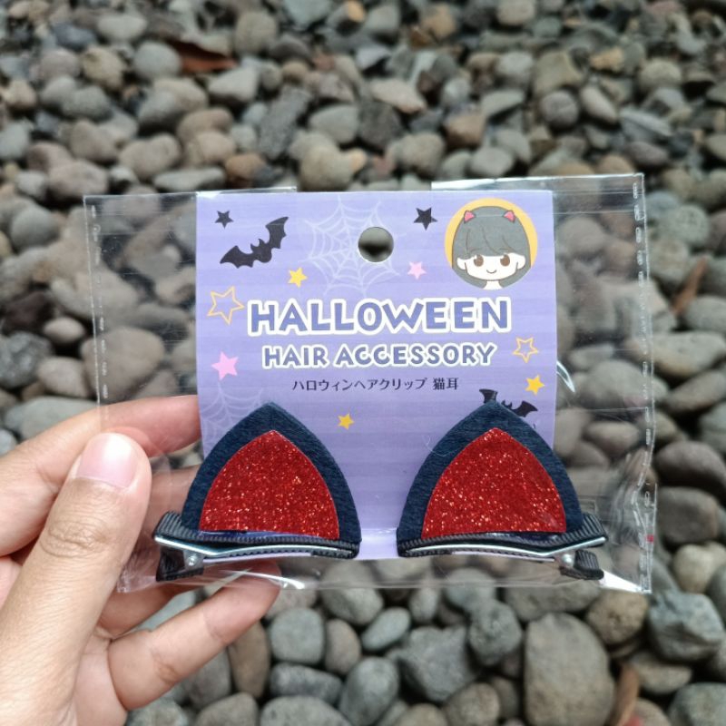 Jual Seria Daiso Watts Japan - Hair Clips Telinga Halloween | Shopee ...