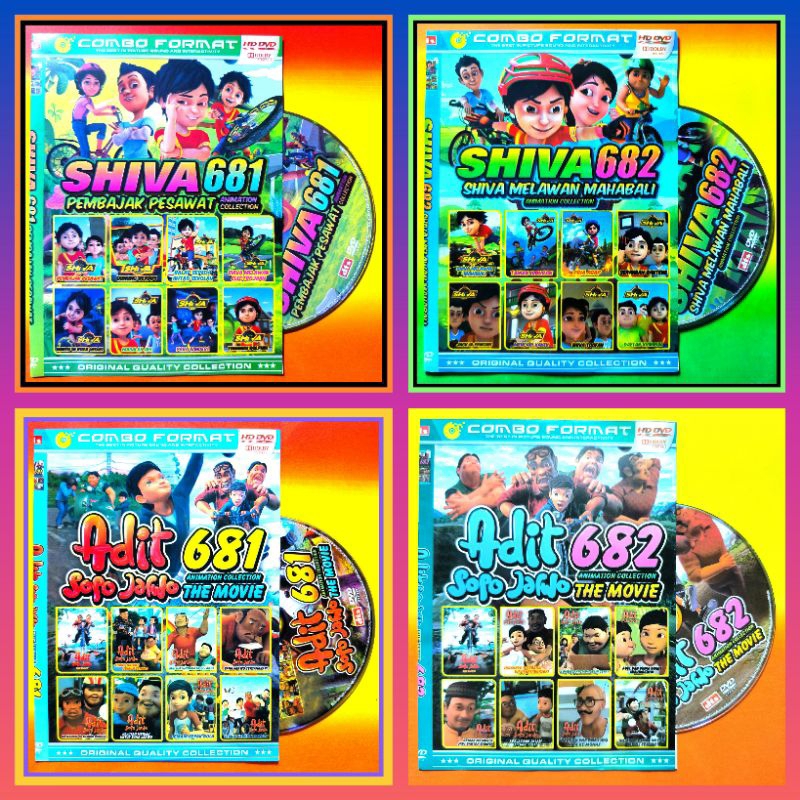 Jual Kaset Film Kartun Anak Koleksi SHIVA - ADIT SOPO JARWO Pilihan Terbaru Bahasa Indonesia ...
