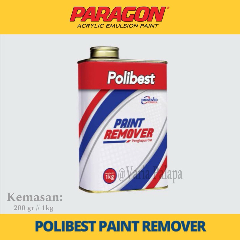 Jual PENGLUPAS CAT PAINT REMOVER CET 200Gr 1 KG POLIBEST PENGHAPUS ...