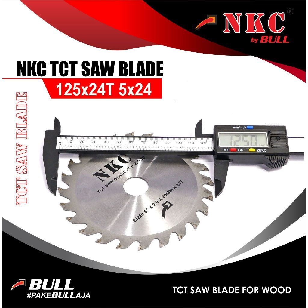 Jual NKC TCT circular saw blade 5” / 5 inch | Shopee Indonesia