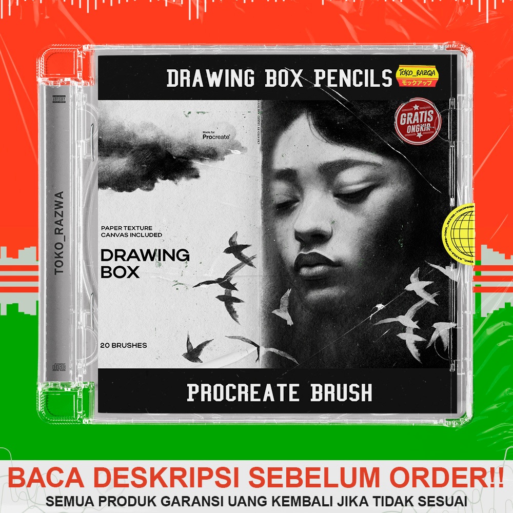 Jual Procreate Brush - Drawing Box Pencils - 171124 | Shopee Indonesia