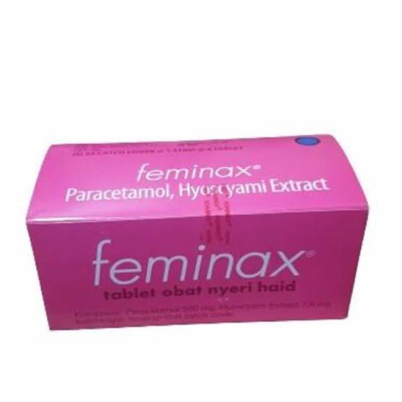 Jual Feminax Tablet 1 Box Isi 25 Strip (100 Tablet) / Untuk Nyeri Haid ...