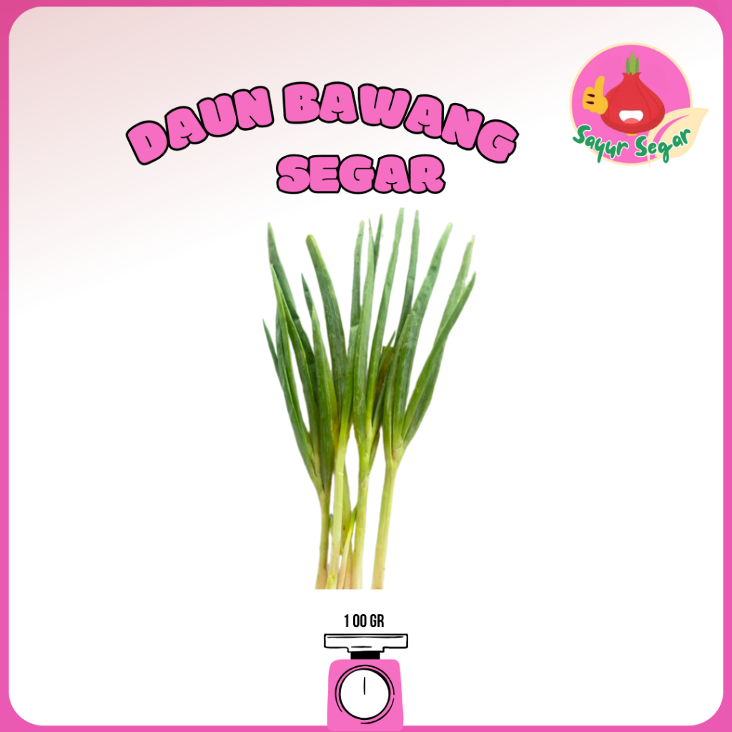 Jual Sayur Segar - Daun Bawang Segar / Green Onion 100 gr | Shopee ...