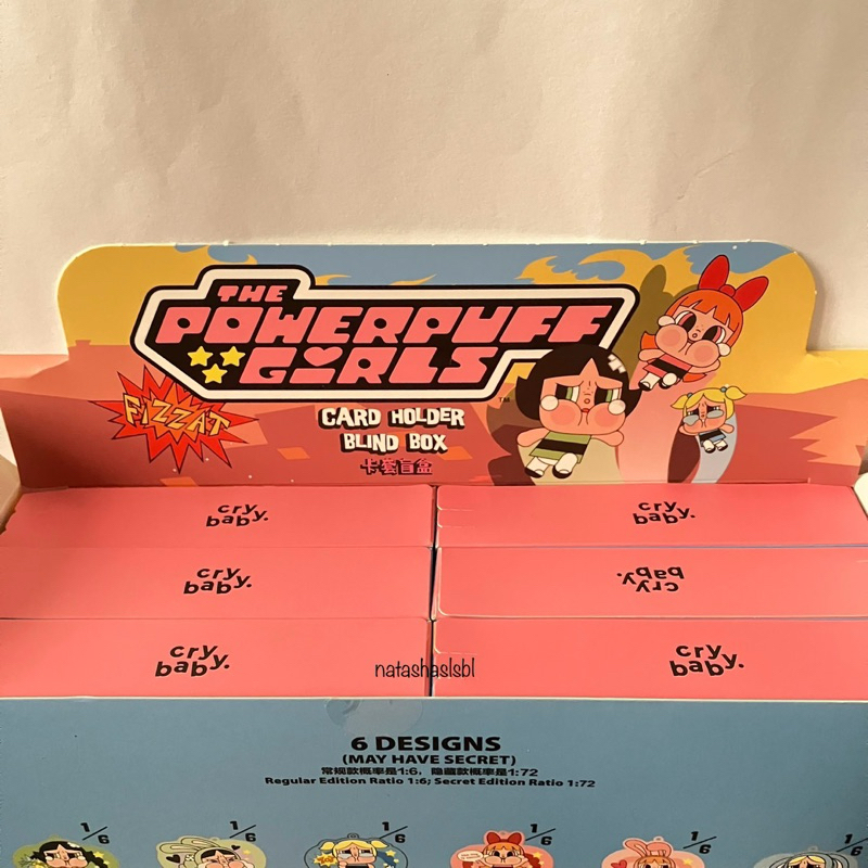 Jual [READY] Pop Mart CRYBABY x Powerpuff Girls Series - Card Holder ...