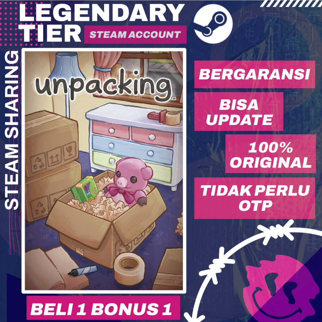Jual Unpacking [Game Steam Original] | Shopee Indonesia