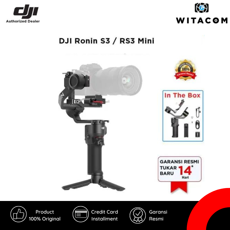 Jual DJI RS 3 Mini Gimbal Stabilizer - Garansi Resmi | Shopee Indonesia
