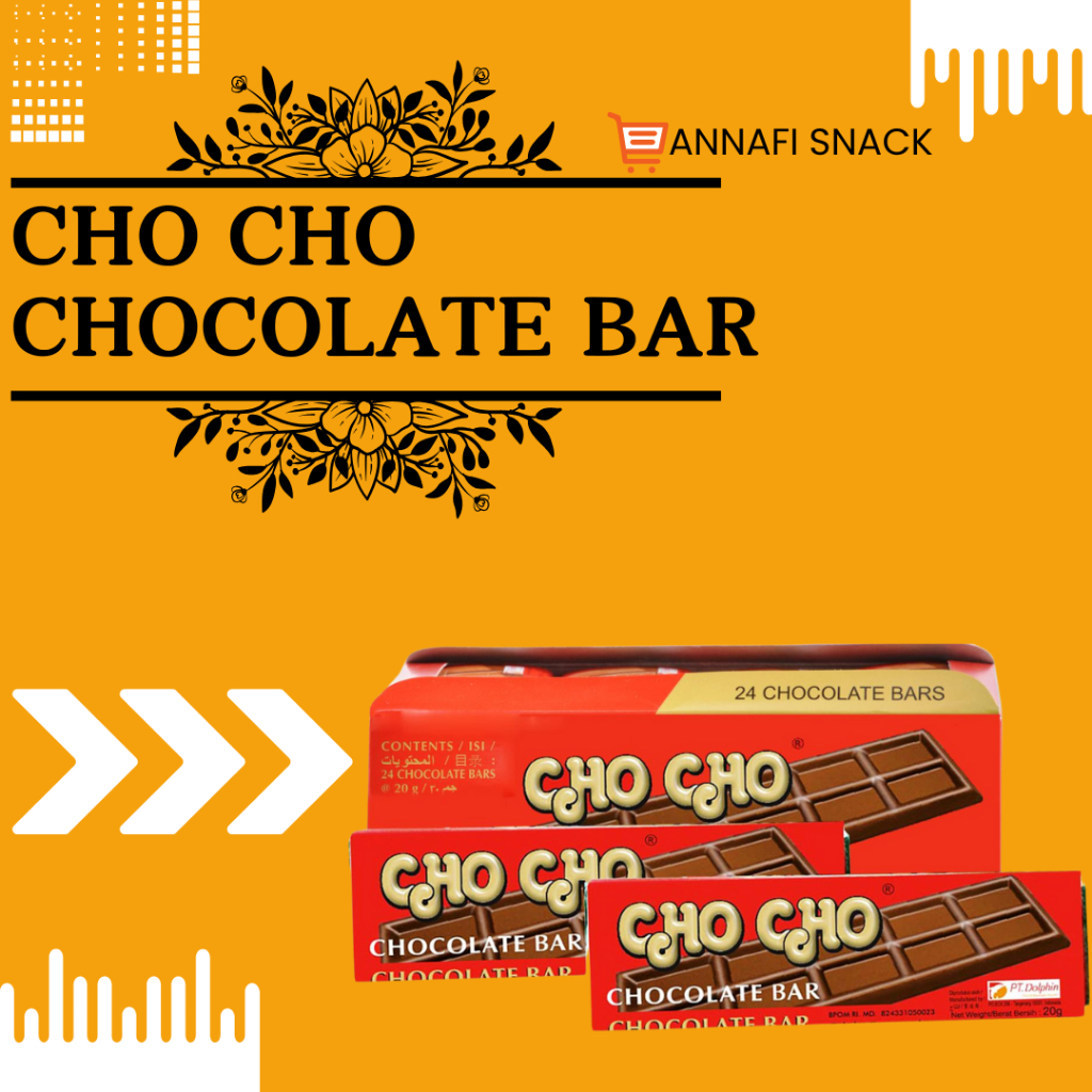 Jual CHO CHO CHOCOLATE BAR ISI 24 // COKLAT BATANG | Shopee Indonesia