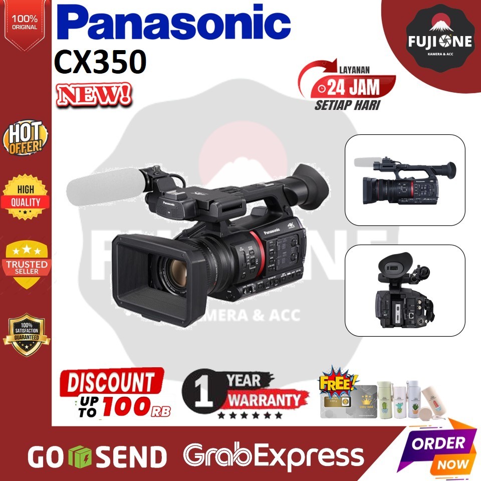 Jual Panasonic AG-CX350 4K Camcorder Professional Video | Shopee Indonesia