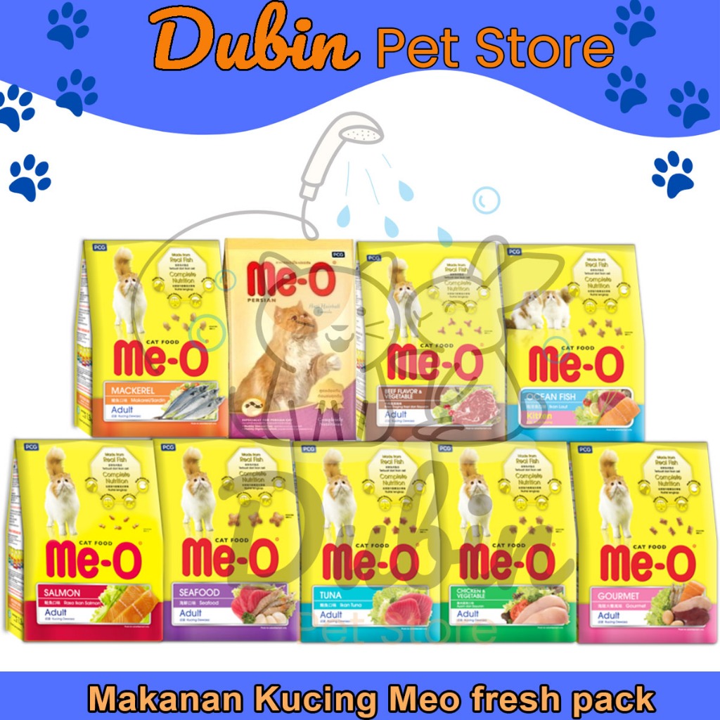 Jual Makanan kucing meo 1.1kg & 1.2kg Fresh Pack - Meo Kitten 1 kg ...