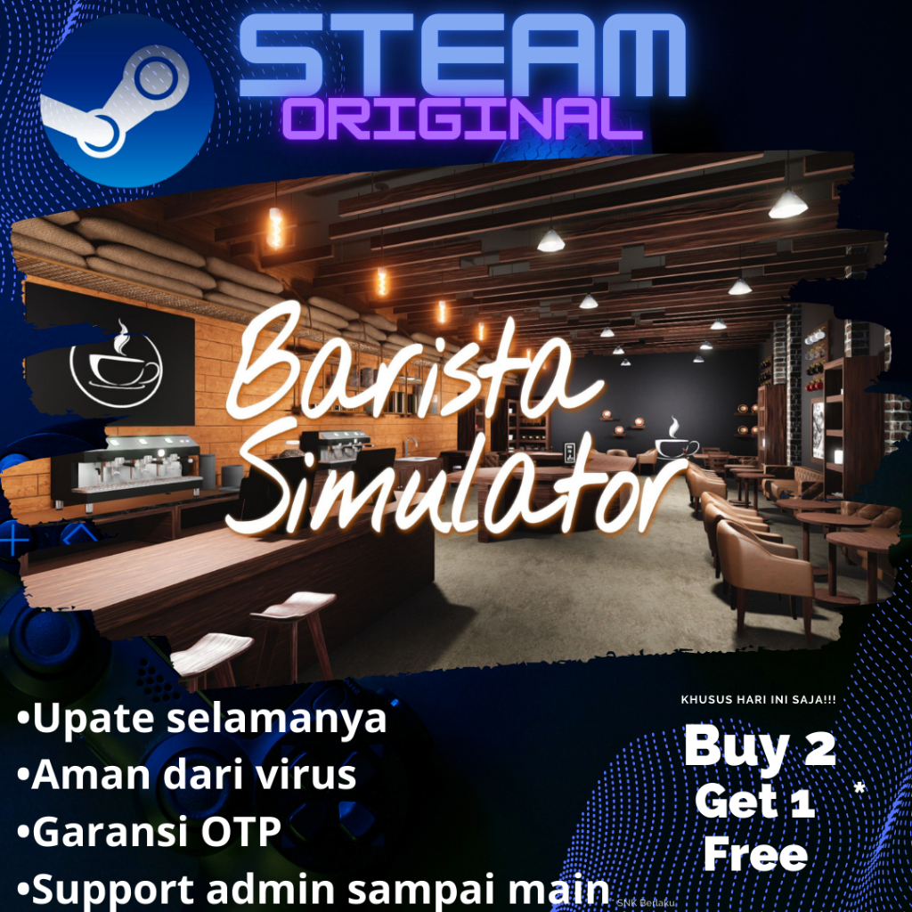 Jual Barista Simulator - Versi Resmi Steam 100% Original | Shopee Indonesia