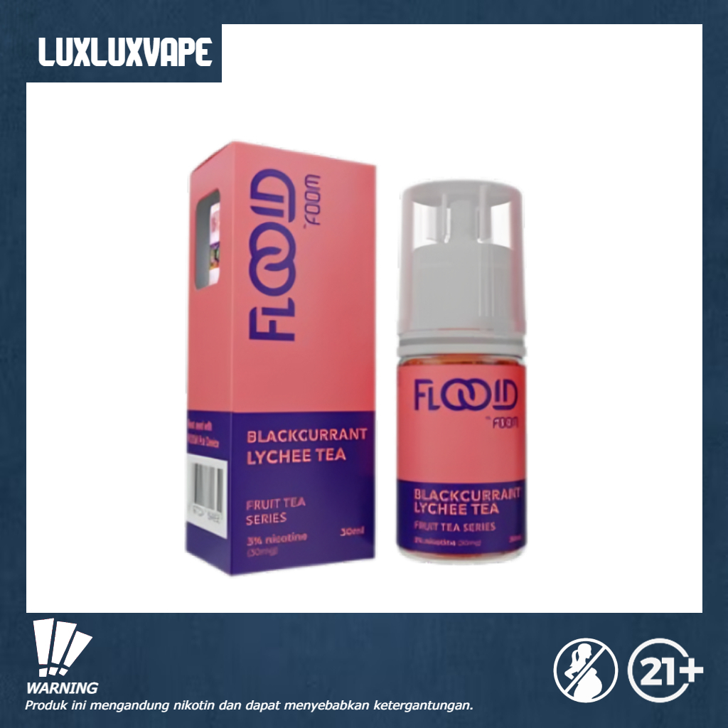 Jual FOOM BLACKCURRANT LYCHEE TEA SALT 30ML AUTHENTIC by FOOM LAB ...