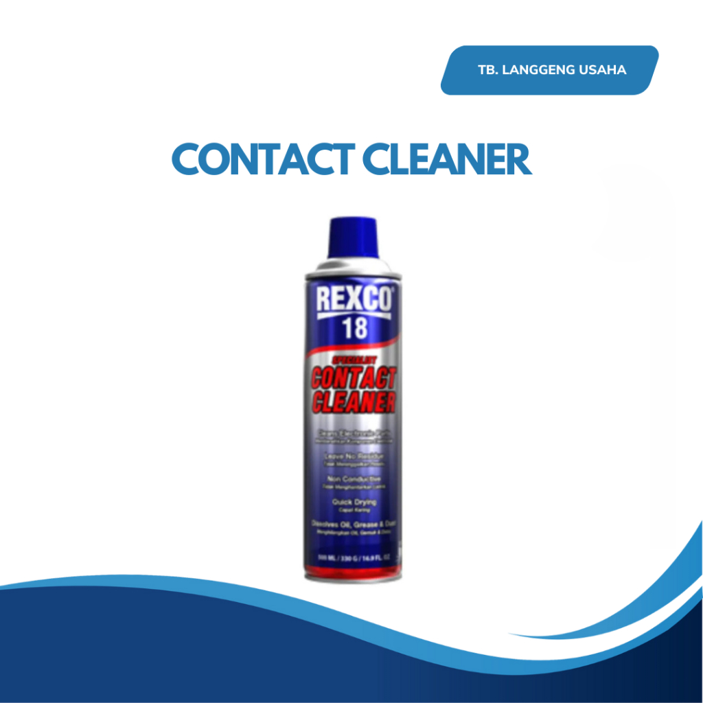 Jual REXCO 18 CONTACT CLEANER 220 ML Pembersih Komponen Elektronik ...