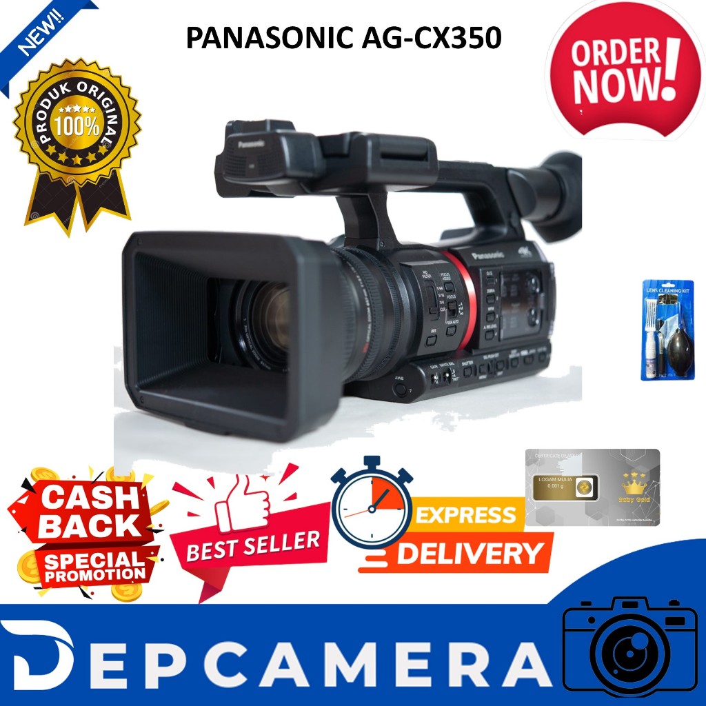Jual Panasonic AG-CX350 4K Camcorder - Professional Camera Recorder ...