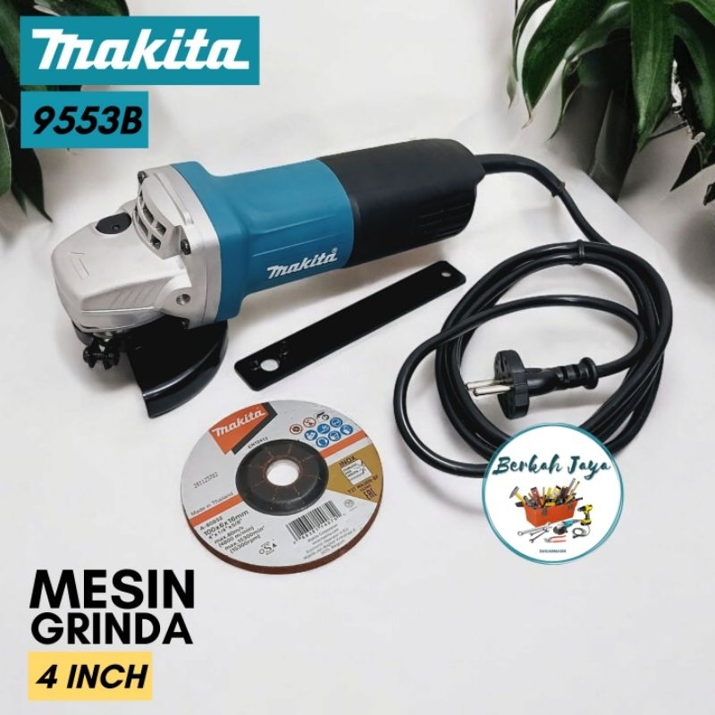 Jual MESIN GERINDA GRINDA TANGAN MAKITA 4 INCH 4" 9553B GRINDER / Mesin Grinda Makita | Gurinda ...