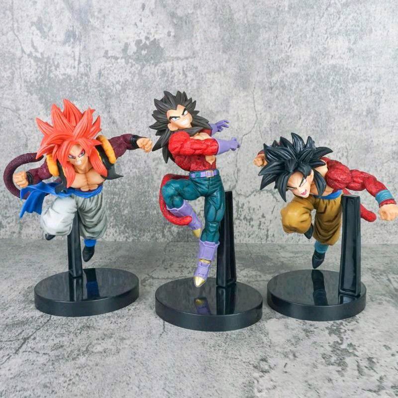 Jual Action Figure Dragon Ball GT Super Saiyan 4 Gogeta Goku Vegeta ...