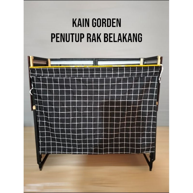 Jual KAIN GORDEN PENUTUP RAK BELAKANG | Shopee Indonesia