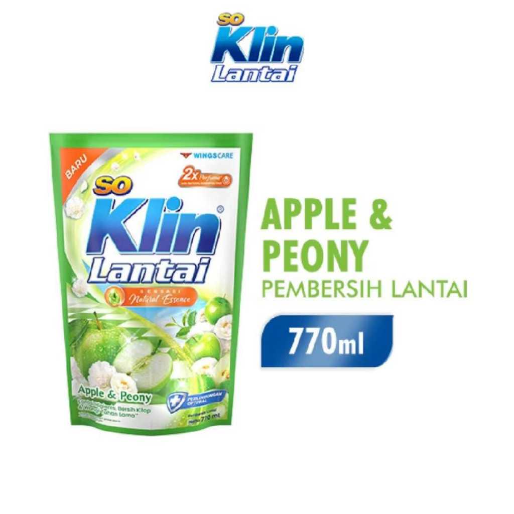 Jual SOKLIN LANTAI REFILL BOTOL 700 ml 770 ml 800ml/ sabun pembersih lantai so Klin/floor ...