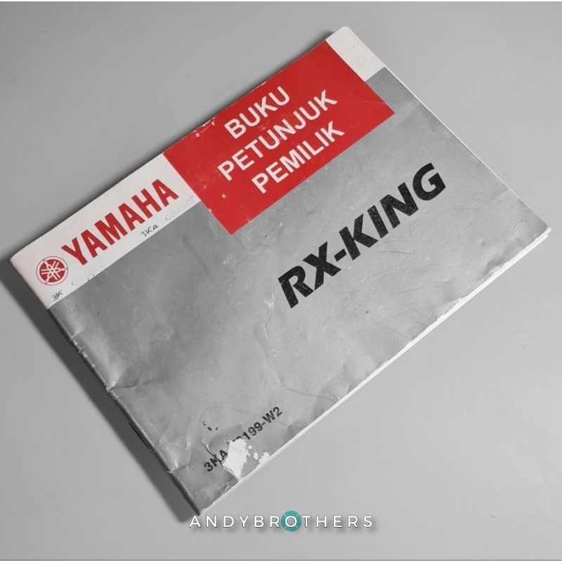Jual Buku Manual Book Petunjuk Pemilik Yamaha RX-King New 2002-09 ORIGINAL | Shopee Indonesia