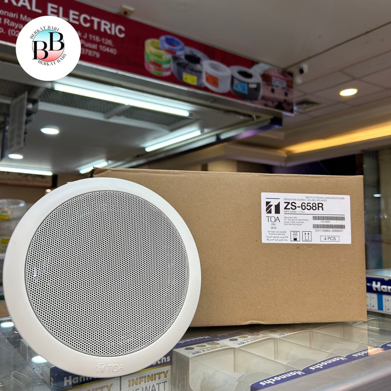 Jual Ceiling Speaker TOA ZS-658R (Ceiling Speaker / Speaker Plafon) | Shopee Indonesia