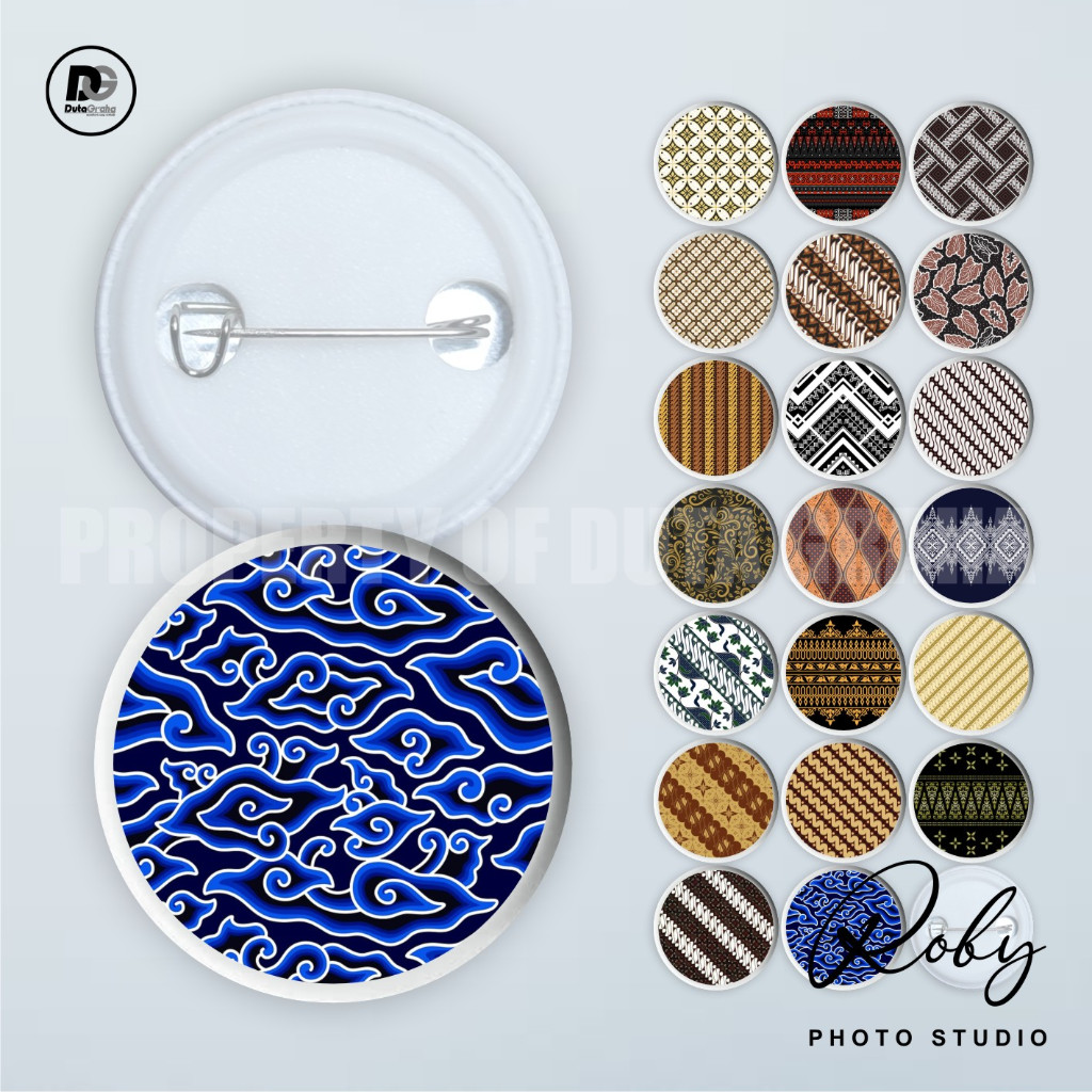 Jual [PIN PRESS] BATIK TRADISIONAL INDONESIA Pin Bros Aksesoris ...