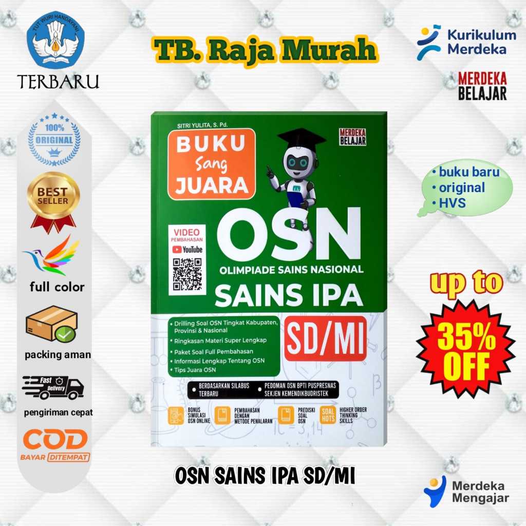 Jual OSN SAINS IPA SD/MI MERDEKA BELAJAR | Shopee Indonesia