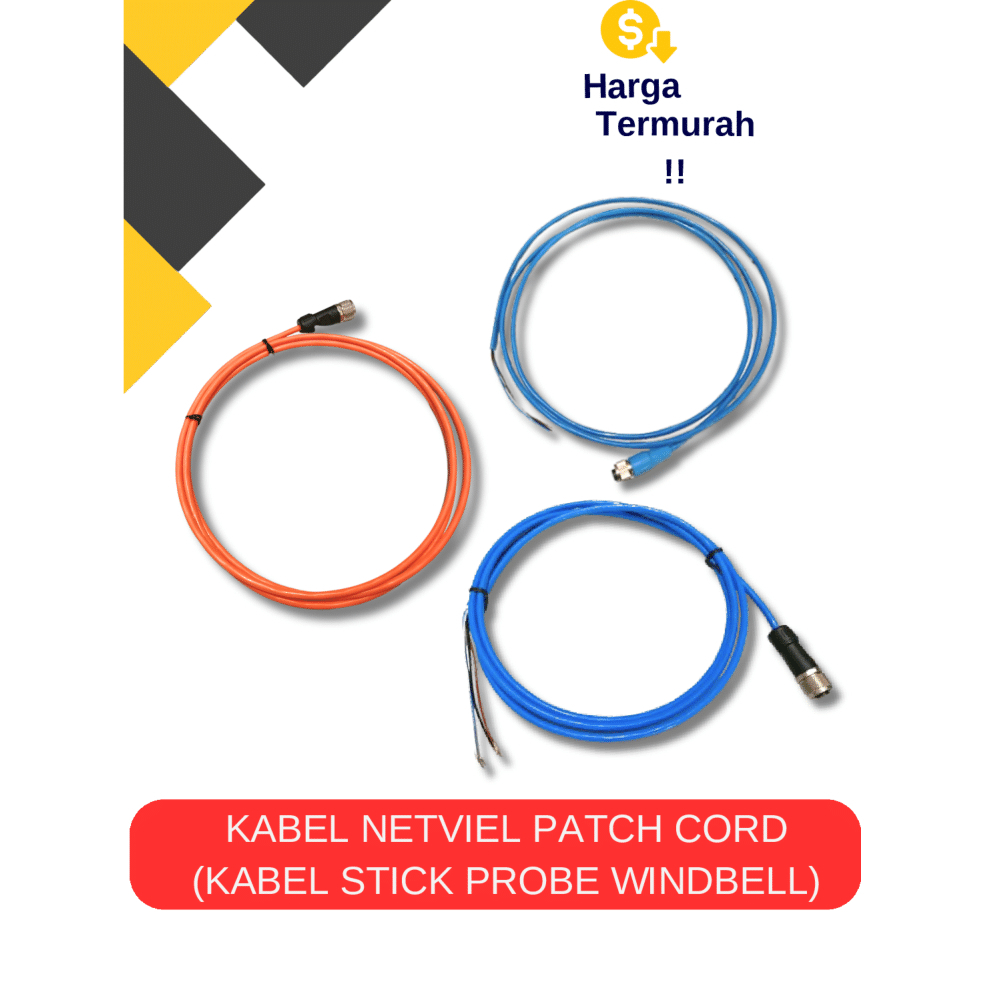 Jual Kabel Netviel Patch Cord (Kabel stick probe windbell) Standart ...