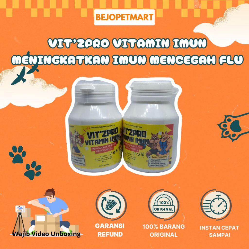 Jual VIT'ZPRO VITAMIN IMUN Meningkatkan imun dan mencegah flu pada ...