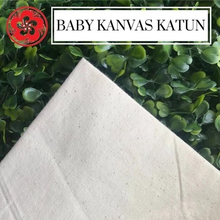 Jual Kain Baby Kanvas Cotton Harga Per 1/2 meter (Min. Order 2 PCS ...