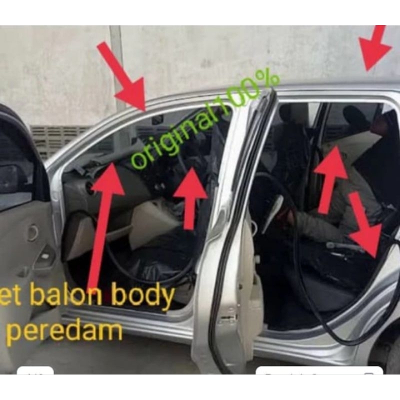 Jual KARET BALON PEREDAM PINTU BAGIAN BODY MOBIL HYUNDAI AVEGA ORIGINAL ...