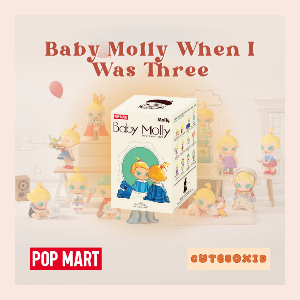 Jual POP MART Baby Molly When I was Three! [Pre-Order] | @cuteboxid ...