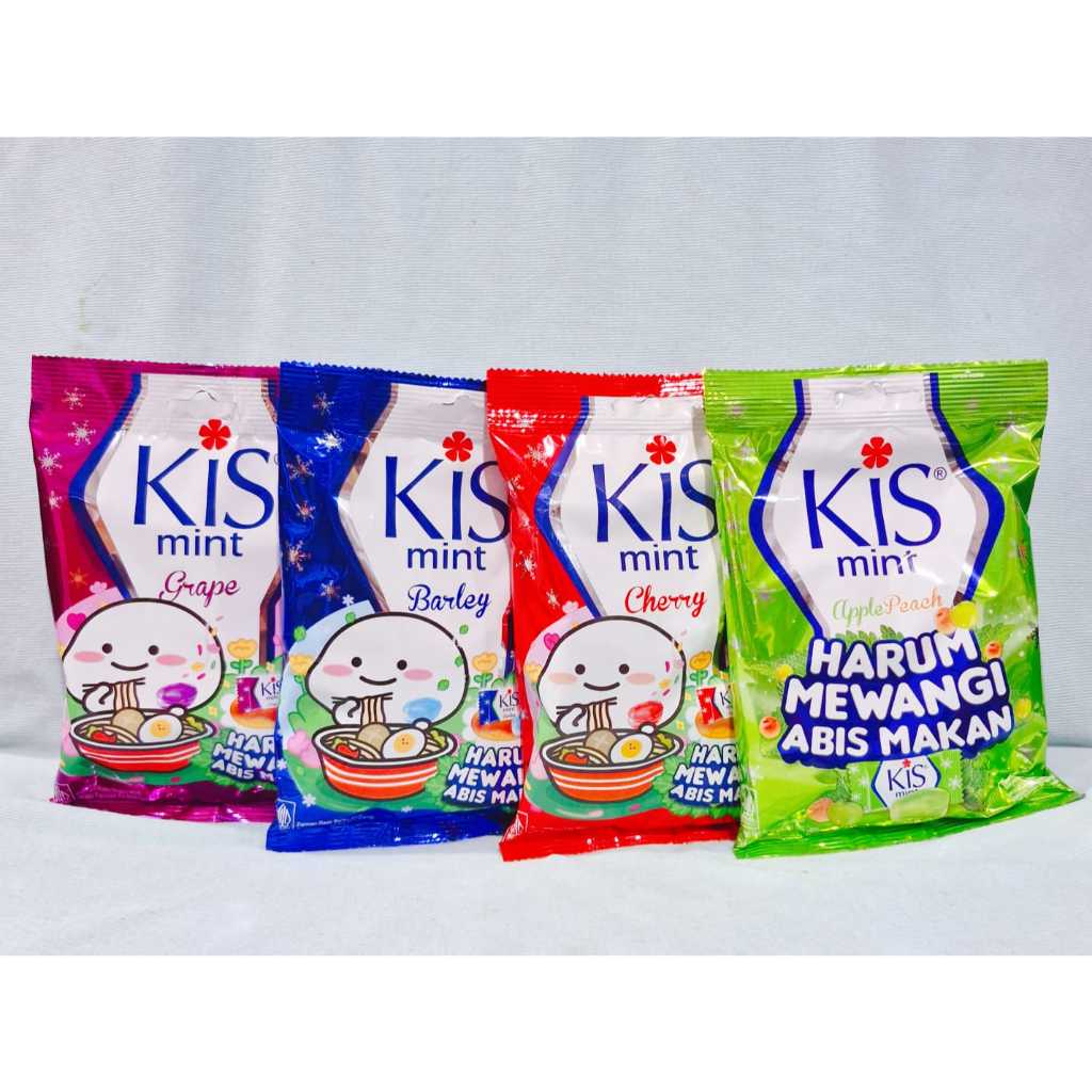 Jual Permen Kis Mint Cherry / Apple Peach / Grape / Barley (125 gr) | Shopee Indonesia