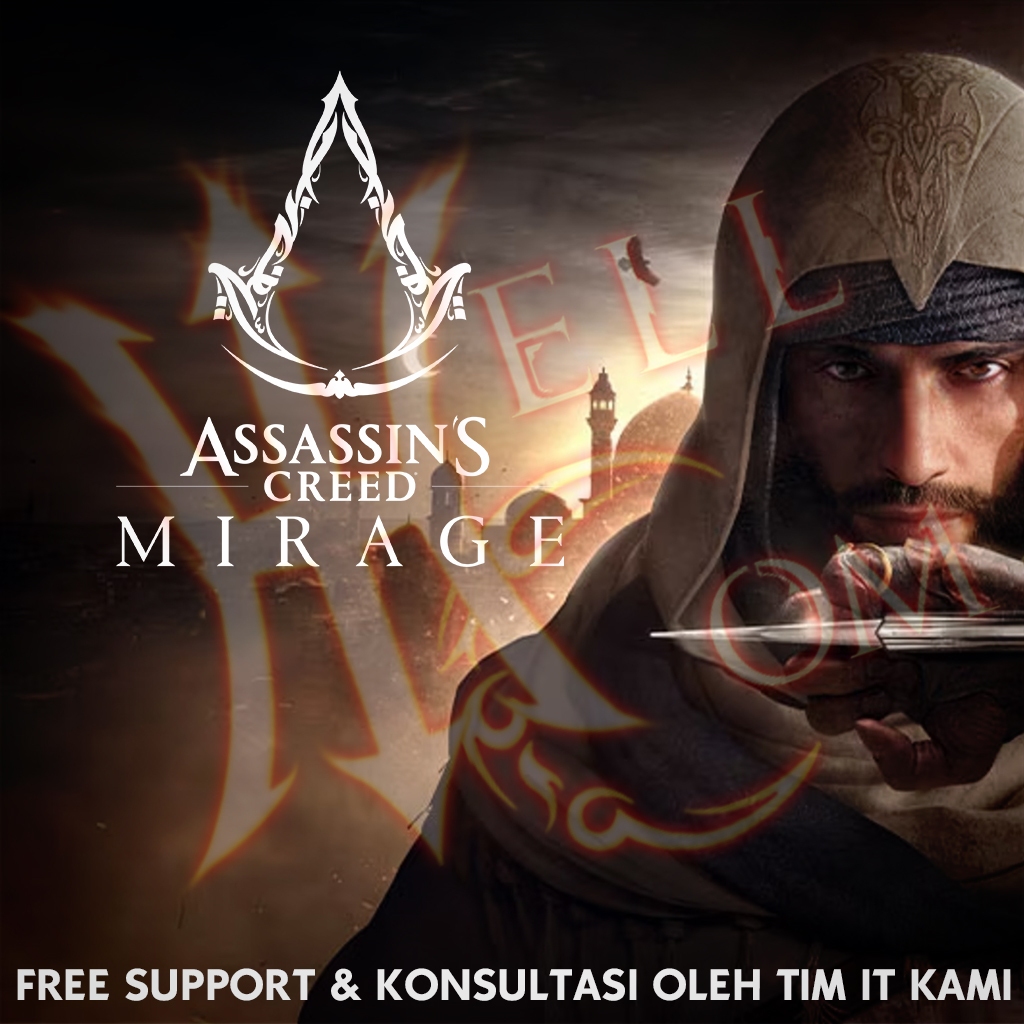 Jual ASSASINS CREED MIRAGE COMPLETE DLC PC GAME FOR WINDOWS | Shopee ...