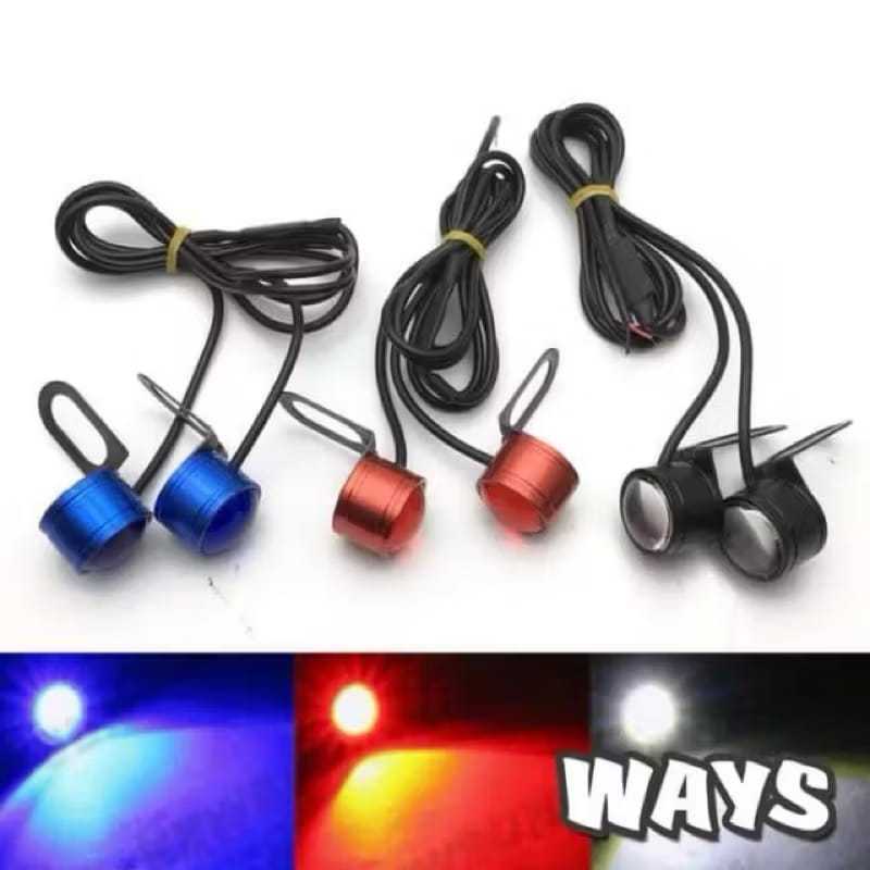 Jual MATA ELANG BRECKET KEDIP FLASH 3 MODE ISI SEPASANG (2 PCS ) LAMPU LED EAGLE EYE | Shopee ...