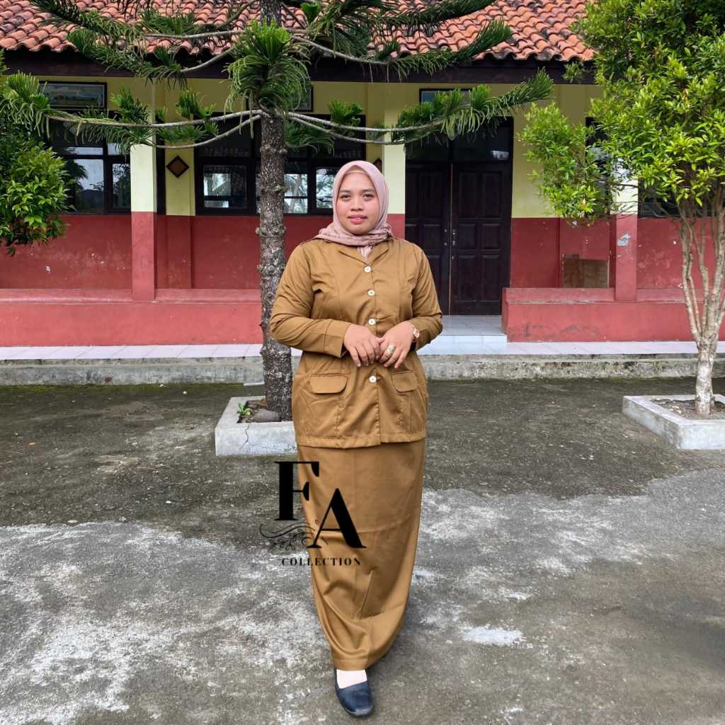 Jual Seragam PNS Wanita Seragam Pemda Wanita Seragam Khaki Wanita Baju PNS Wanita | Shopee Indonesia