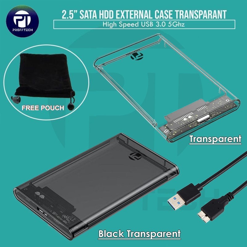 Jual HDD Enclosure Casing Hard Disk HDD SSD 2.5" inch Sata USB 2.0/3.0 ...