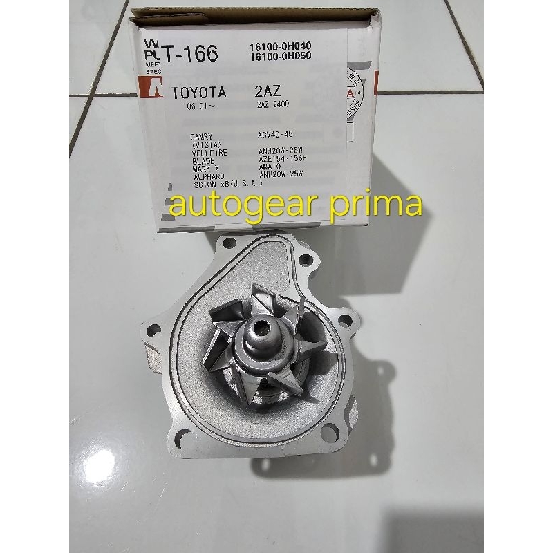 Jual Water pump pompa air Alphard Camry Harrier 2az 2400 cc 2006 npw ...