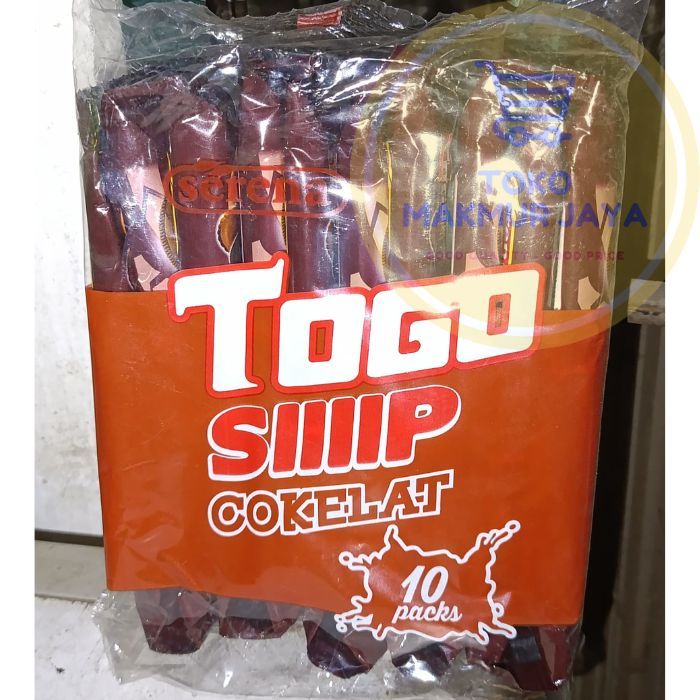 Jual TOGO SIIP COKLAT BISKUIT RENCENG | 10pcs | Shopee Indonesia