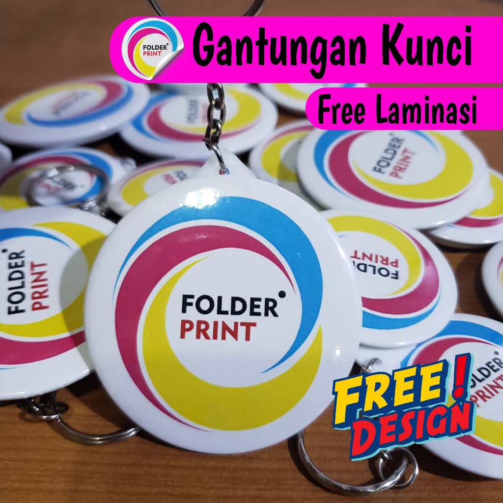 Jual Pin Gantungan Kunci Custom Murah Free Design | Shopee Indonesia