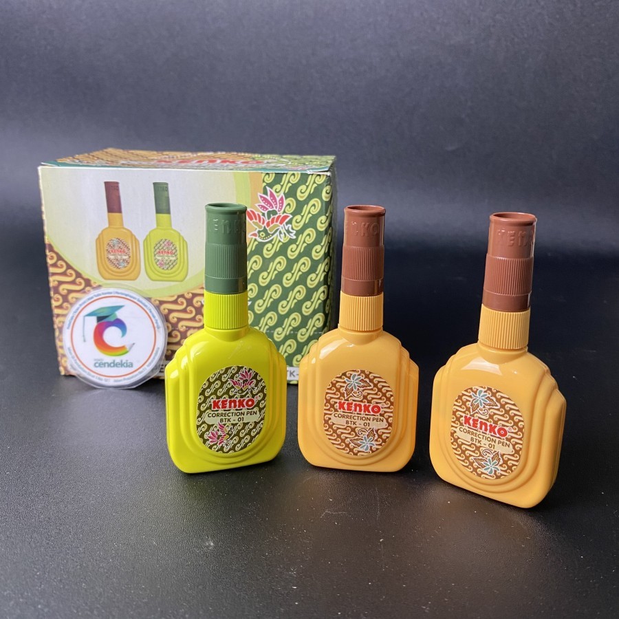 Jual Tipe-x Cair KENKO BTK-01 Batik Edition Correction Pen | Shopee ...