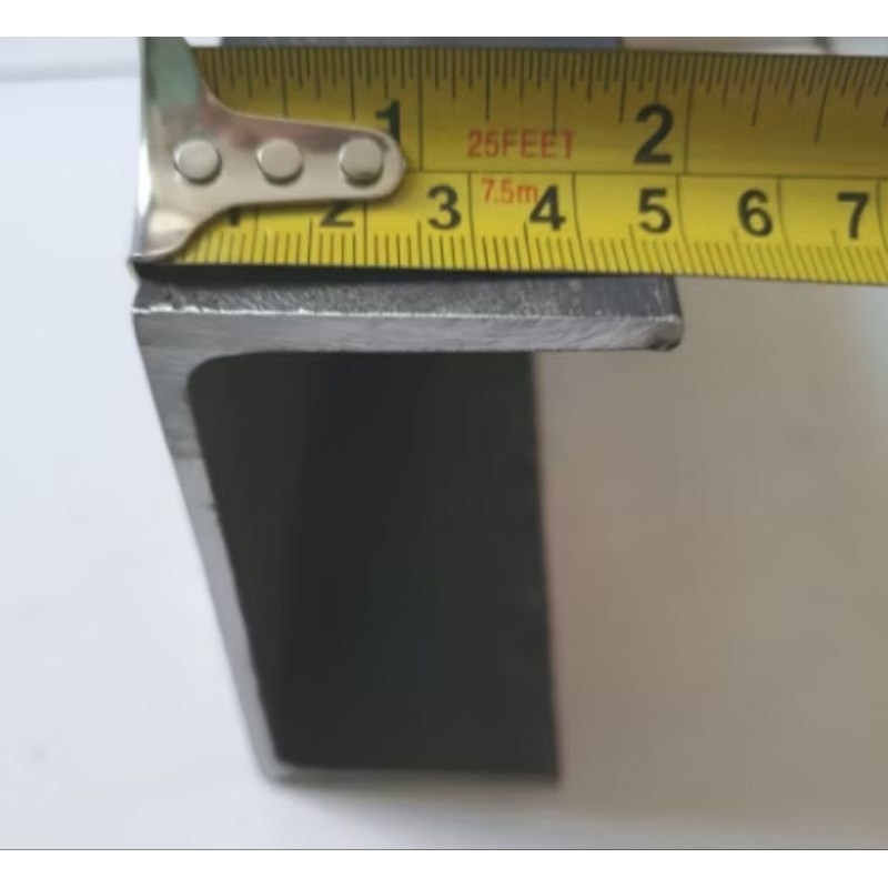 Jual Besi UNP 100 x 50mm tebal 3,8mm Panjang Custom | Shopee Indonesia
