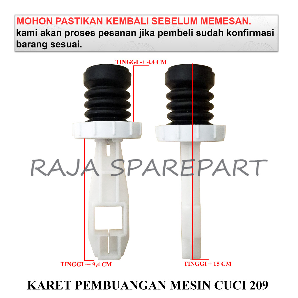 Jual DFA09 DRAIN VALVE MESIN CUCI / VALVE DRAIN SET / KARET PEMBUANGAN ...