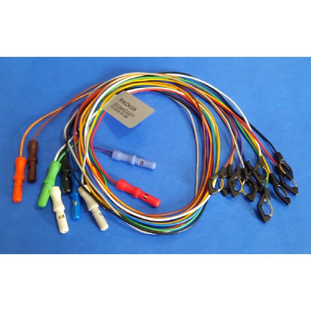 Jual EEG Cable Gold Plated Copper Clip (10 Lead) | Shopee Indonesia