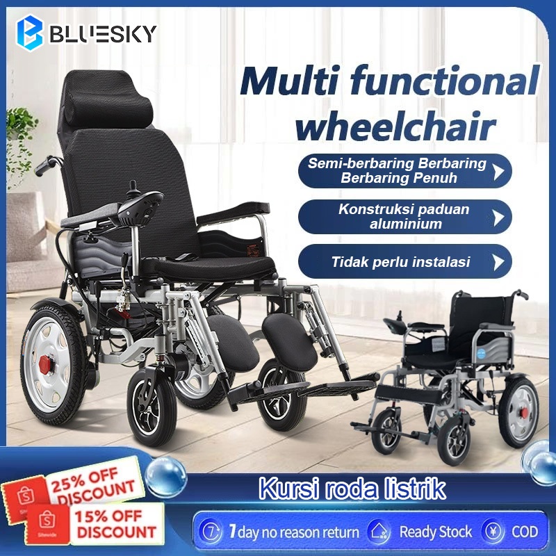 Jual Kursi Roda Elektrik OT627 Bisa Lipat Dan Rebahan Full Otomatis ...