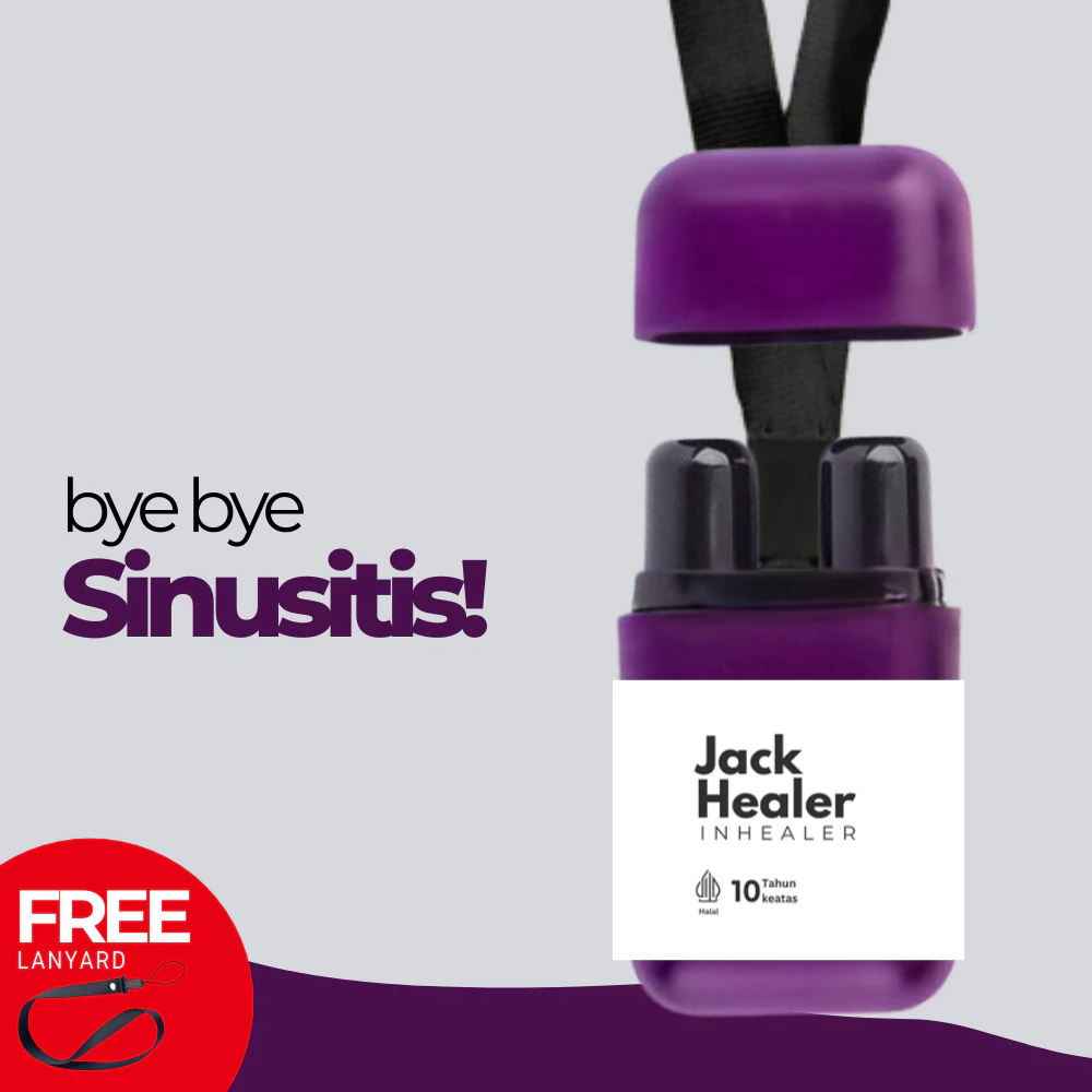 Jual JackHealer - Inhaler Sinusitis Radang Sinus Pernafasan Herbal ...