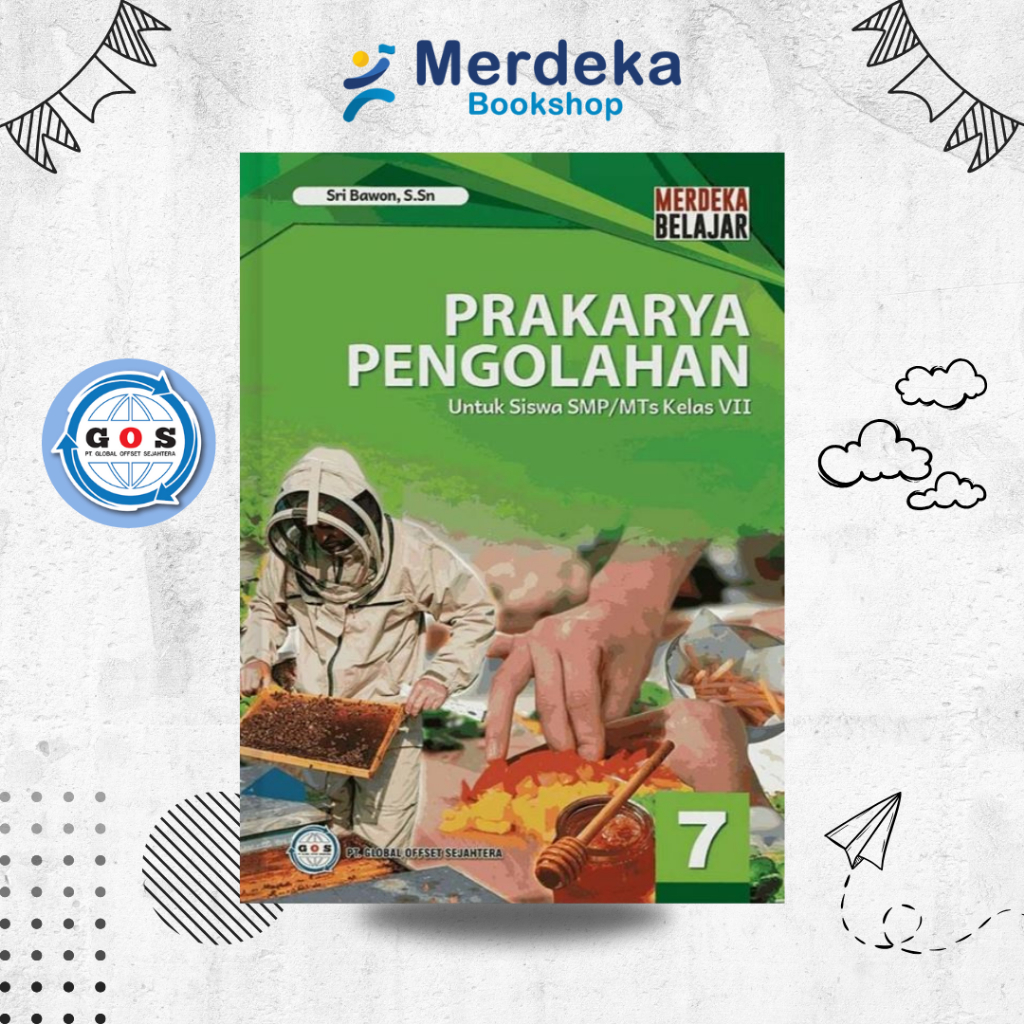 Jual Buku Siswa Prakarya Pengolahan SMP/MTs Kelas 7 Kurikulum Merdeka - GOS | Shopee Indonesia