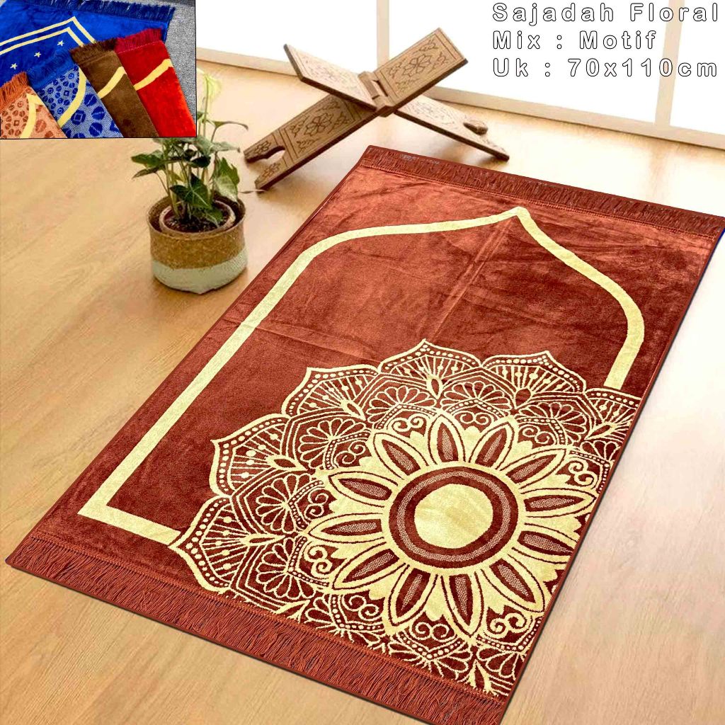 Jual Sajadah Turki Super Spigel Ukuran Dewasa Tebal Halus Dan Lumbut ...