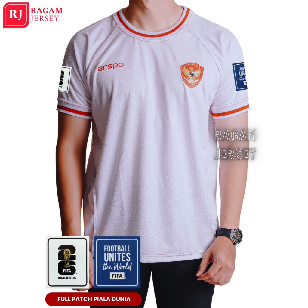 Jual Jersey Sepak Bola Timnas Indonesia Erspo Terbaru 2024 Bahan Motif Embosan Timbul | Shopee ...