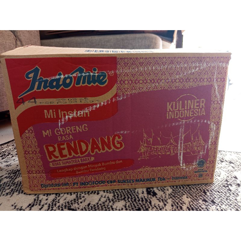 Jual mie goreng rasa rendang 1 karton | Shopee Indonesia