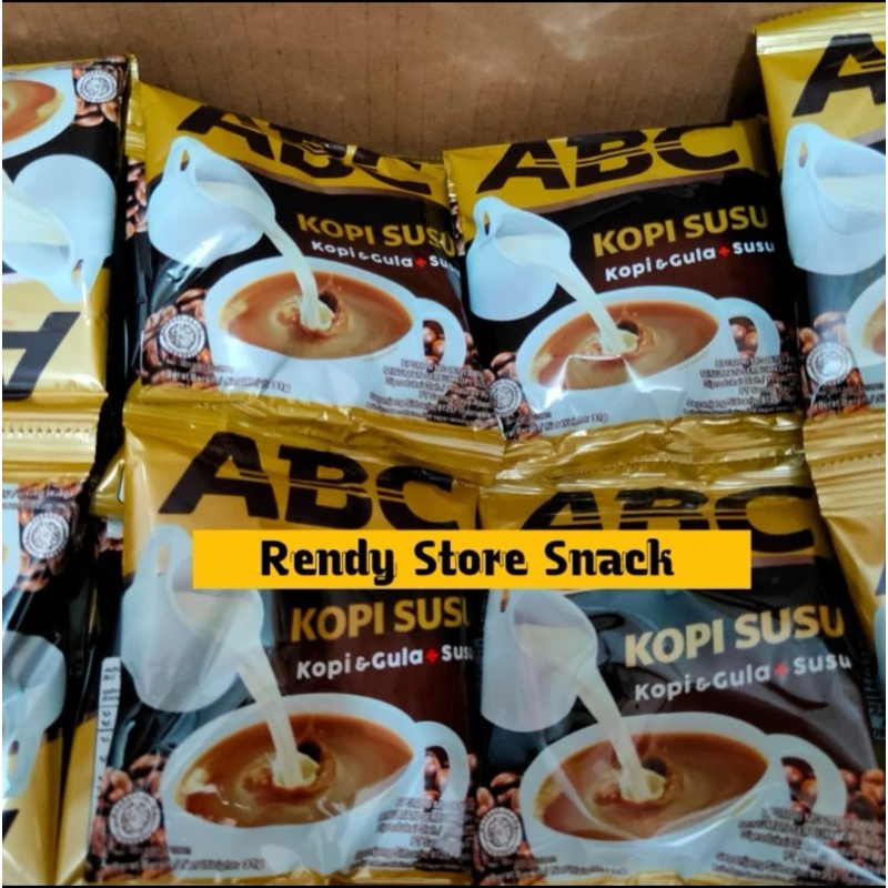 Jual Kopi ABC Susu 1 Renceng isi 10 Sachet @31gr | Shopee Indonesia
