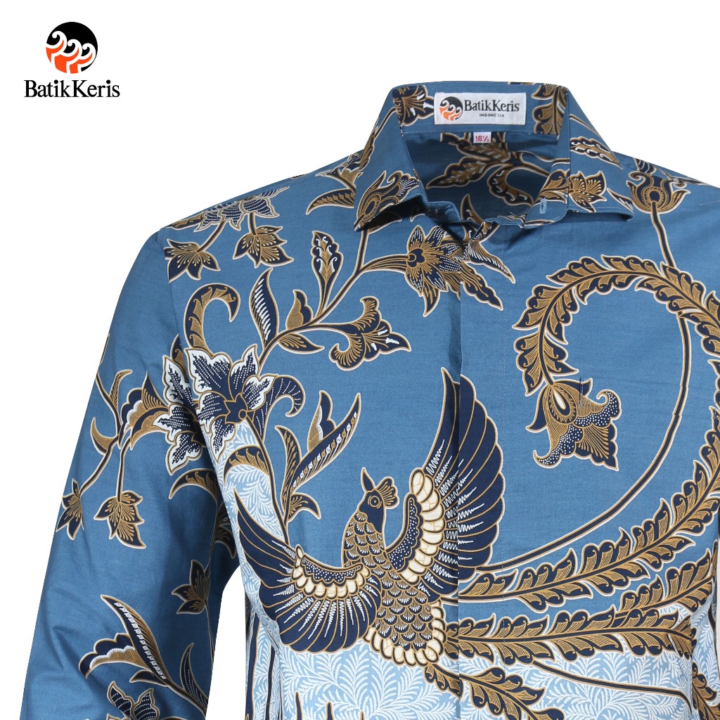 Jual Batik Keris Kemeja Reguler Fit Lengan Panjang Keris Diwasastri ...